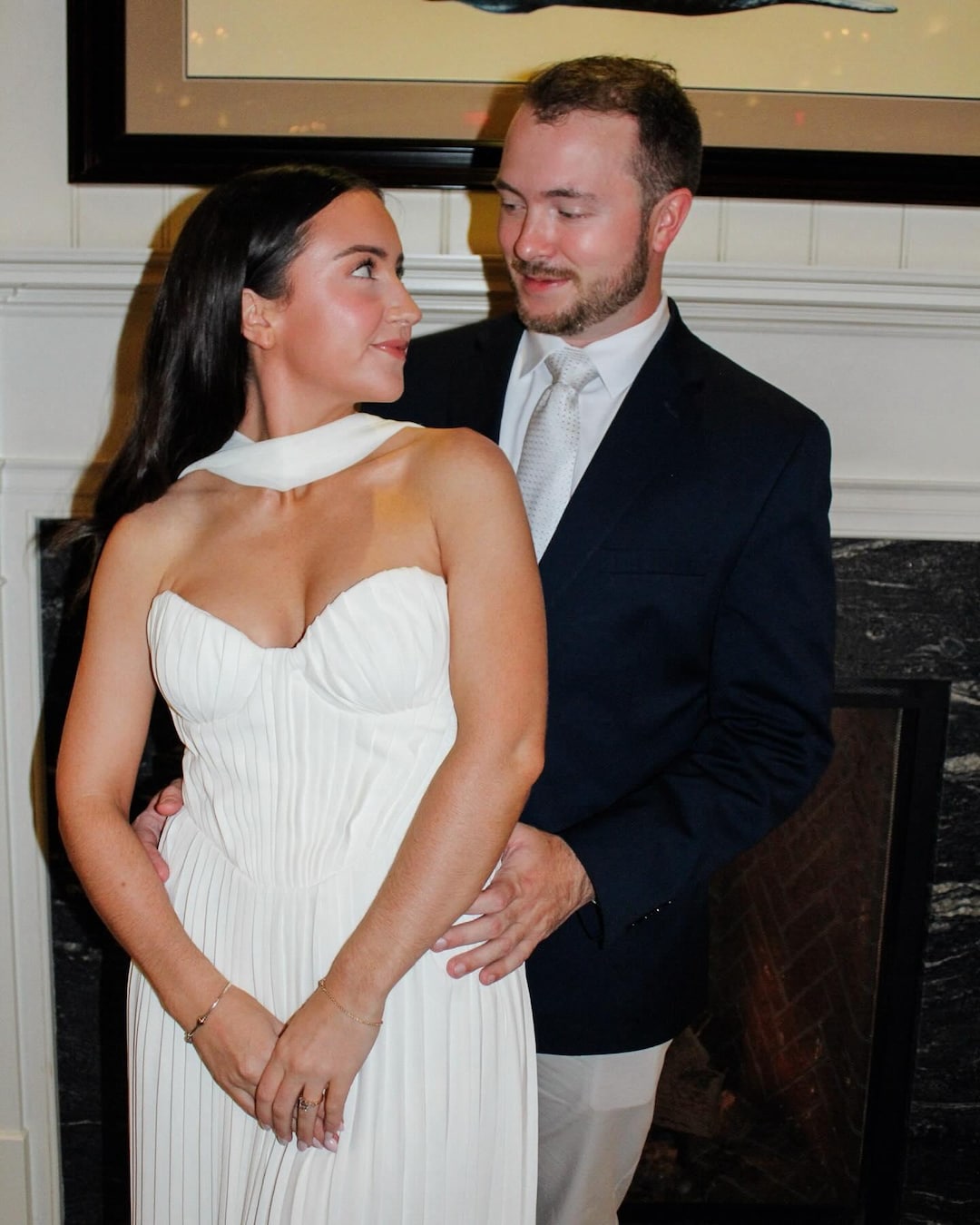 Modern English Net Bridal Scarf: Wedding Reception Outfit Idea - Etsy