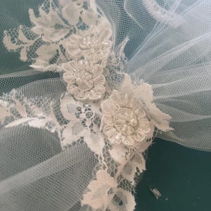 Easy Sewing Pattern for Juliet Cap Cathedral Wedding Veil, Retro Style ...