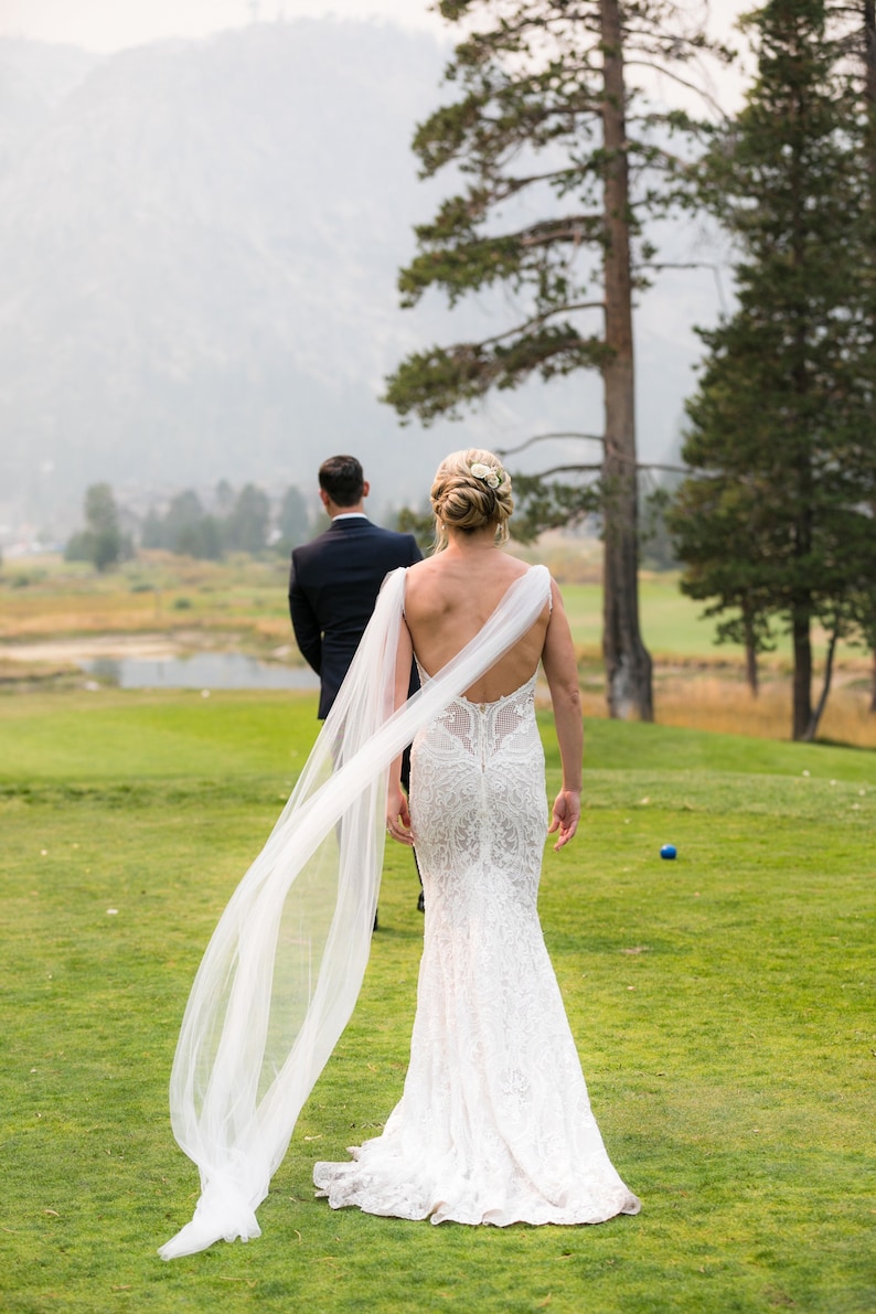 Shoulder Wing Detachable Tulle Wedding Wings Wedding Cape - Etsy