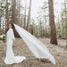 DIY Chapel Length Wedding Veil Pattern Easy Wedding Veil - Etsy