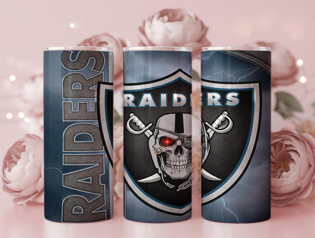Las Vegas Raiders Tumbler Wrap, Game Day Sublimation Design (digital ...