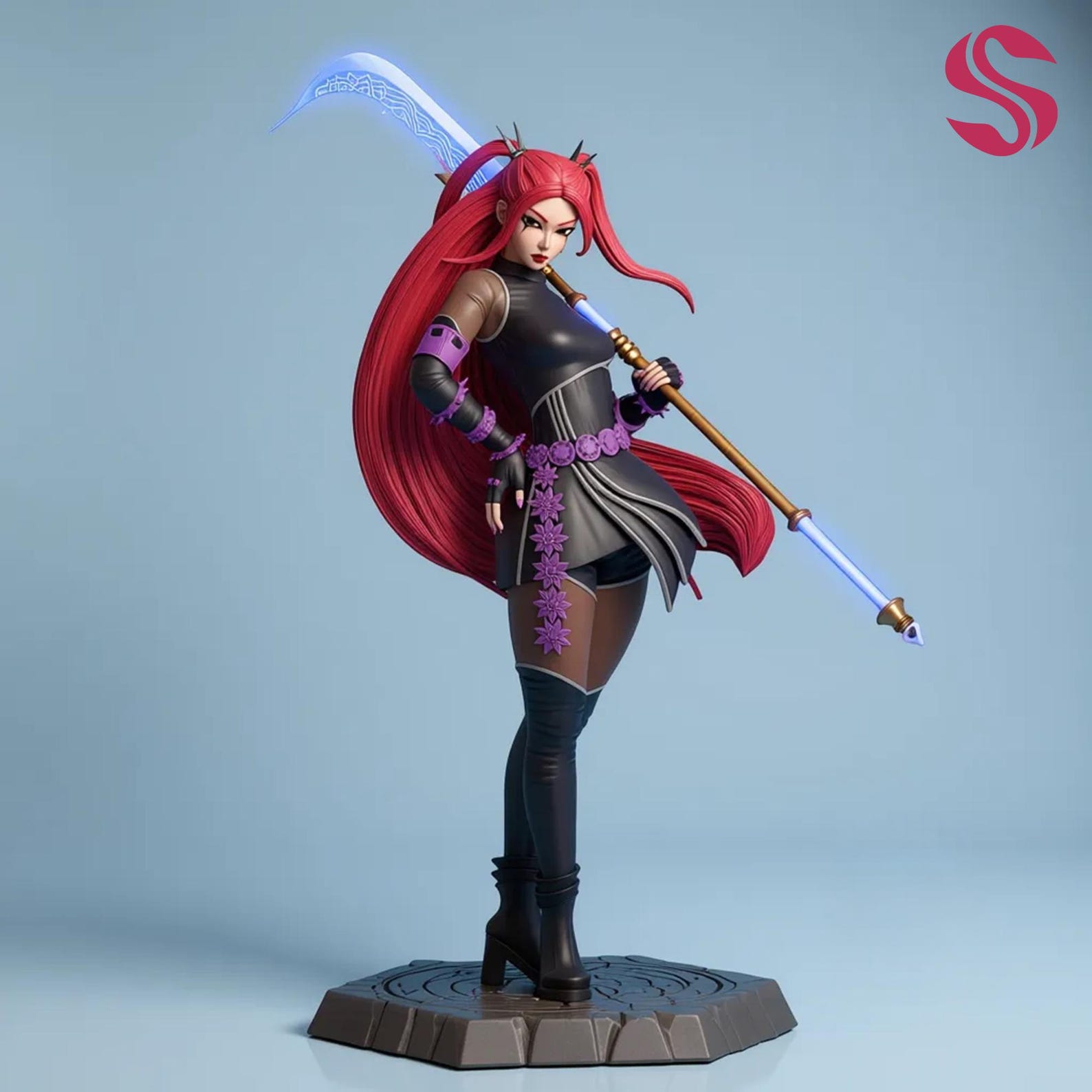 K-POP Demon Hunter Diorama STL | Anime Girl Idol Trio | Rumi Mira Zoey ...