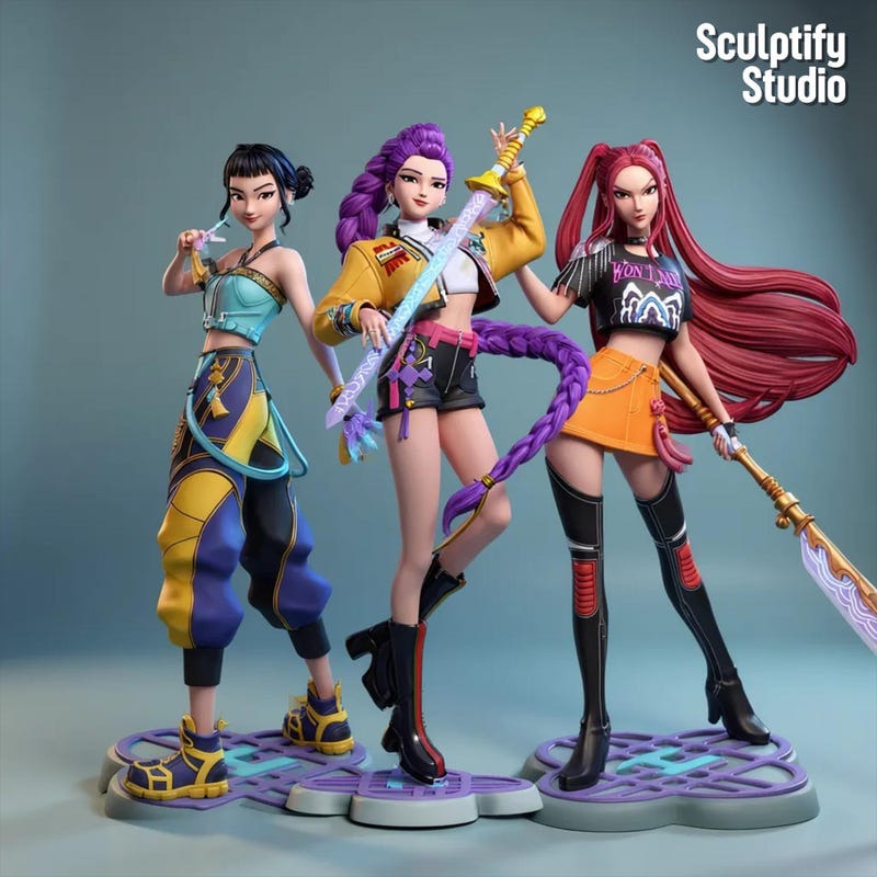 Zoey Kpop Stl File - Etsy