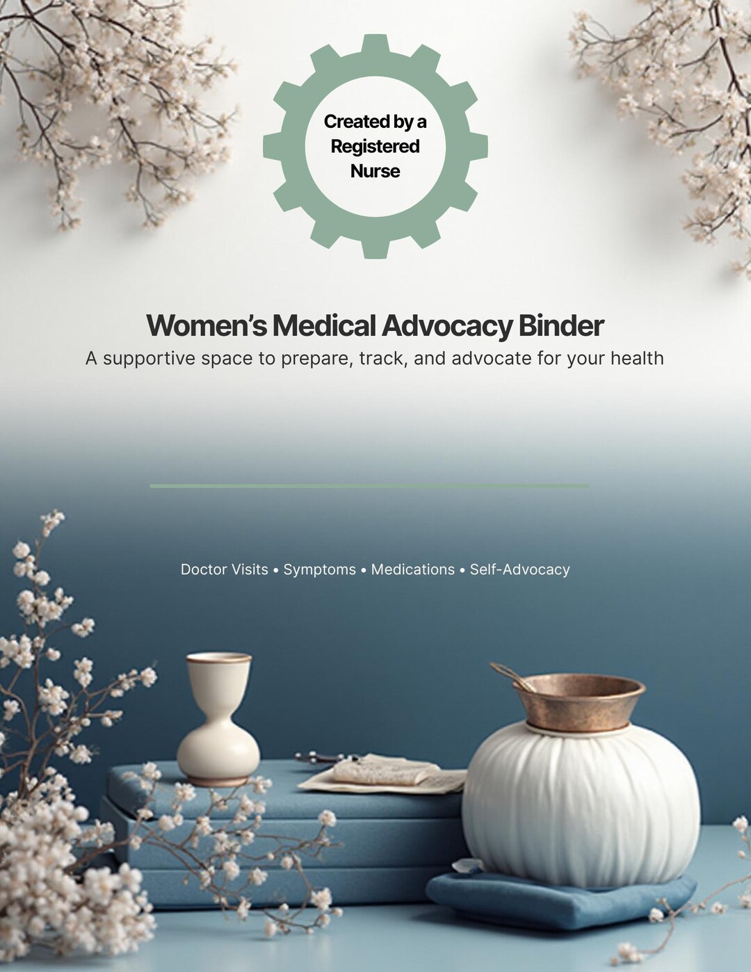 Women’s Medical Advocacy Binder Printable | Doctor Visit Planner ...