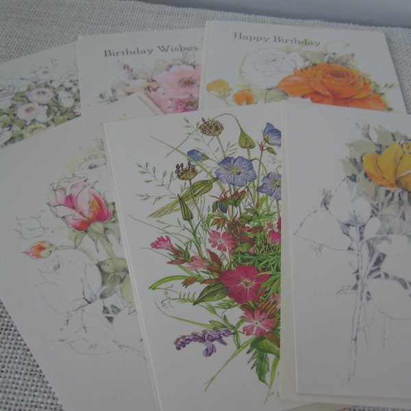 Vintage Note Cards - Etsy