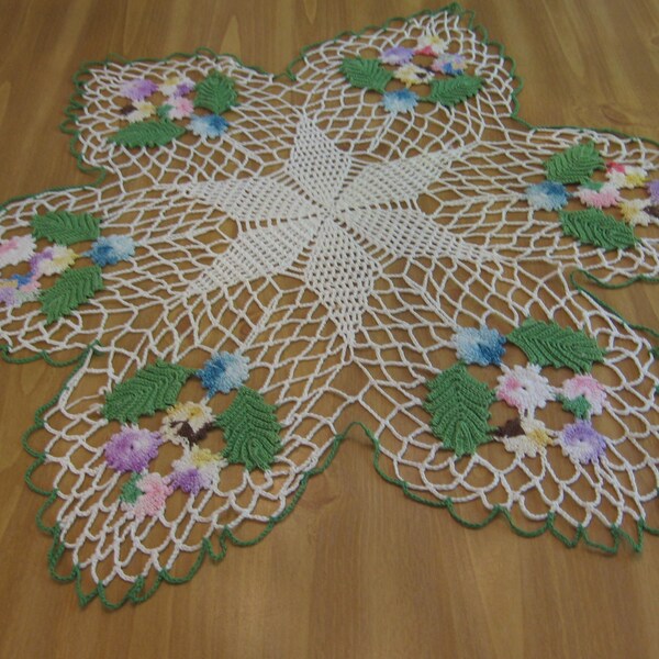 Large Round Doily - Etsy