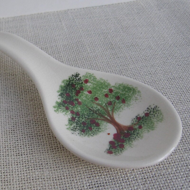 Apple Spoon Rest - Etsy