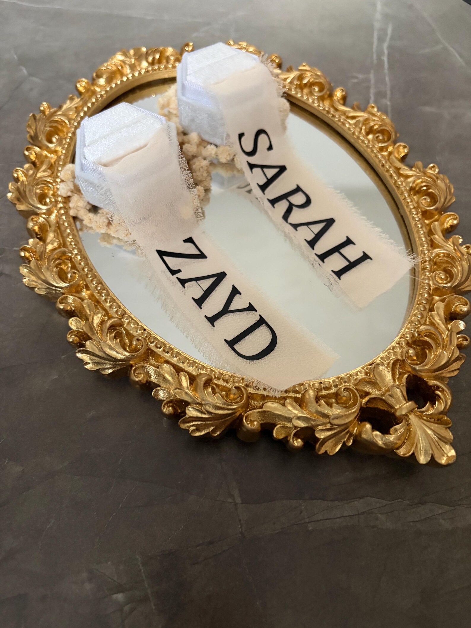 Wedding Ring Plate - Etsy