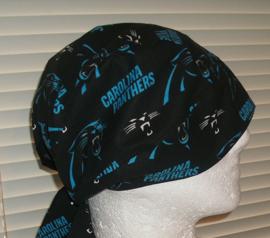 NFL Panthers Do-rag, Skull Cap, Chemo Cap, Headwear - Etsy