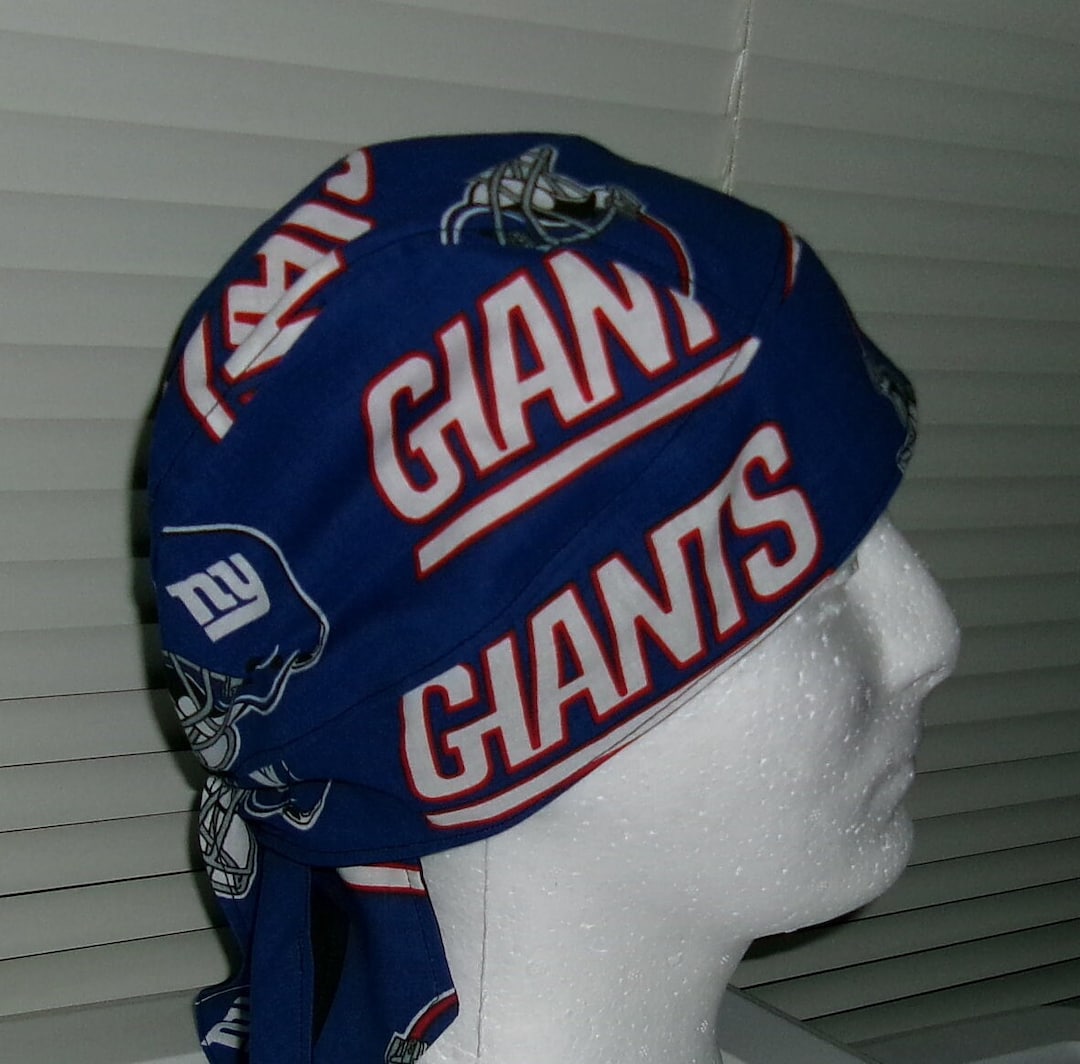 NFL Giants Do-rag, Skull Cap, Chemo Cap, Headwear - Etsy