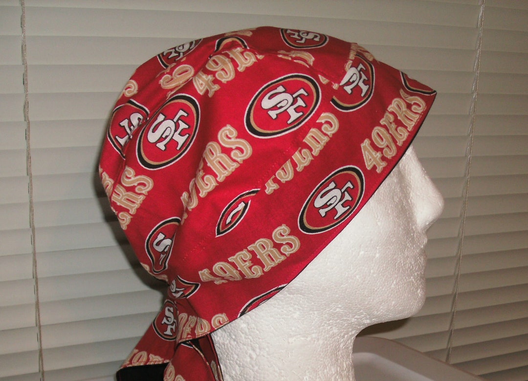 S.F. 49er's Do-rag, Skull Cap, Chemo Cap, Headwear - Etsy