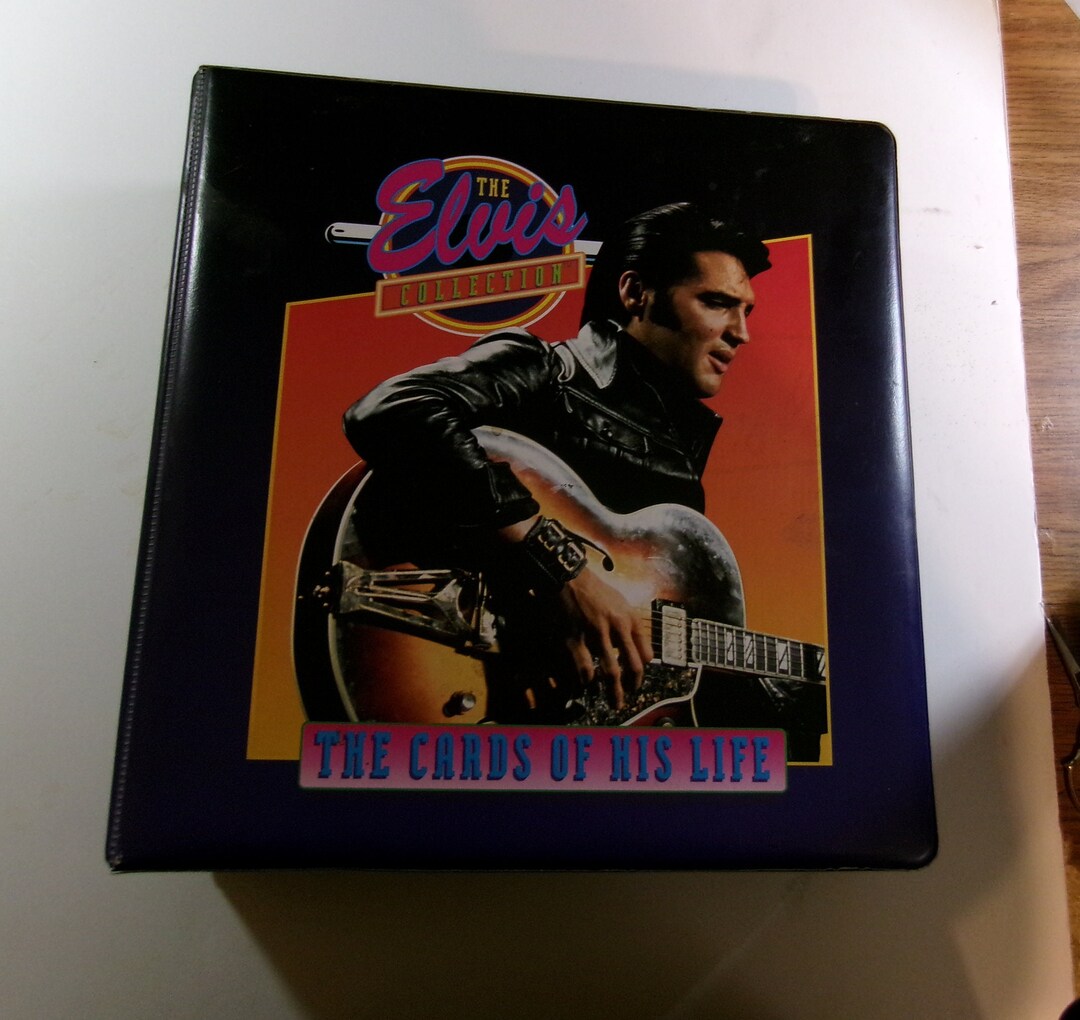 The Elvis Collection the Cards of His Life 655 Cards in Binder - Etsy