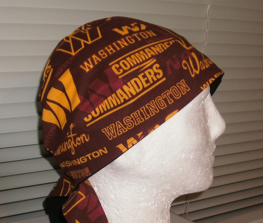 Washington Commanders Do-rags, Skull Caps, Chemo Caps, Headwear - Etsy
