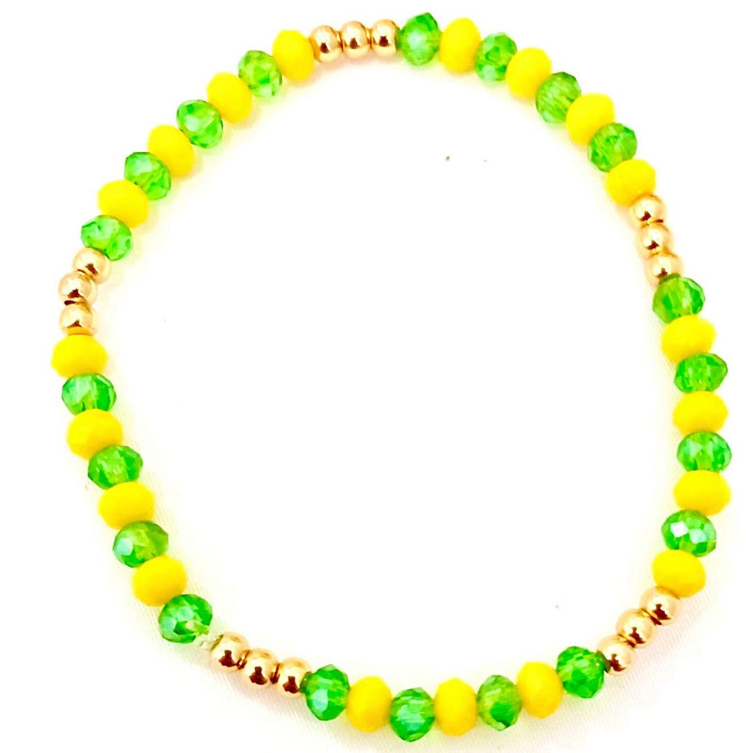 Ilde De Orula With Golden Beads - Etsy