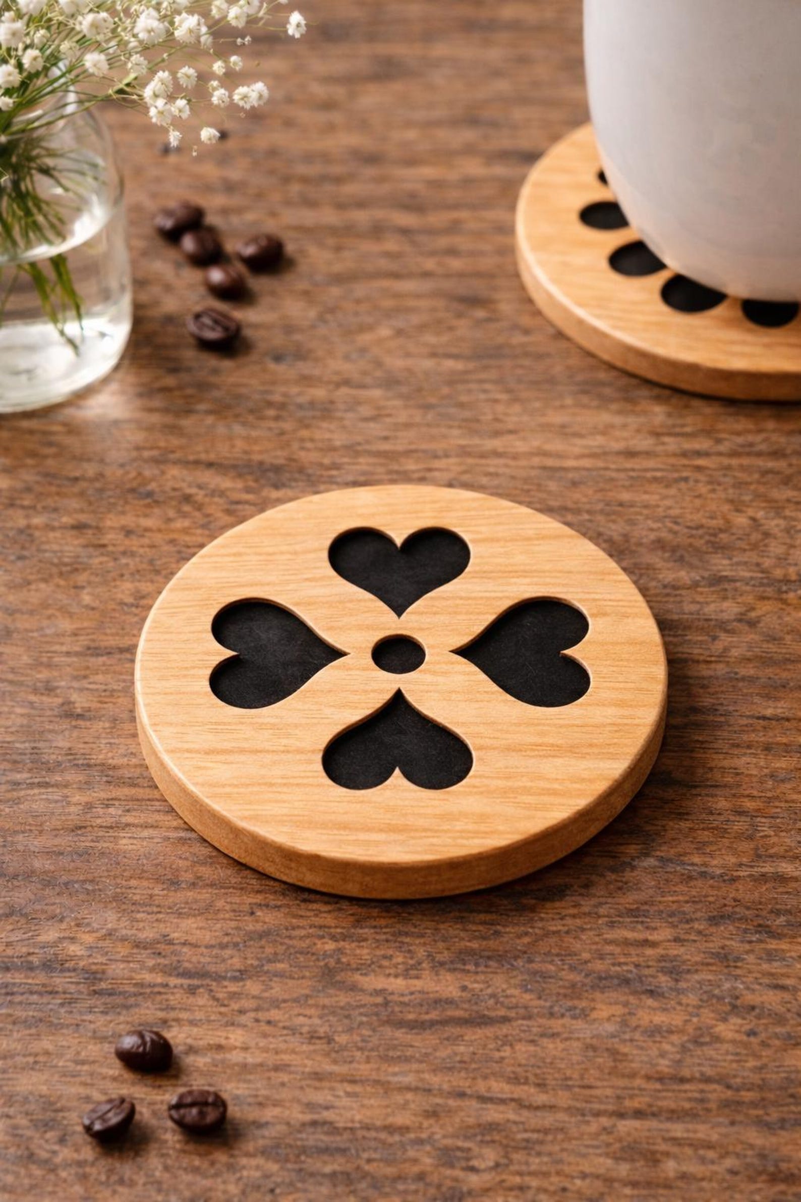 Set of 12 Unique Coaster Templates for Laser Cutting - Digital Download ...