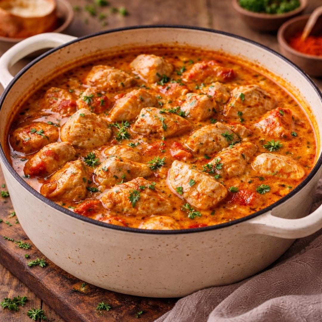 Baba Anka’s Chicken Paprikash – Traditional Balkan Comfort Food Recipe ...
