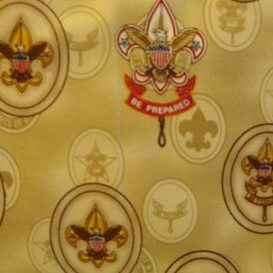 Boy Scouts of America Fabric from Robert Kaufman One Yard | Etsy