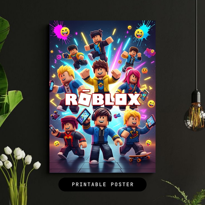 Roblox Poster - Etsy