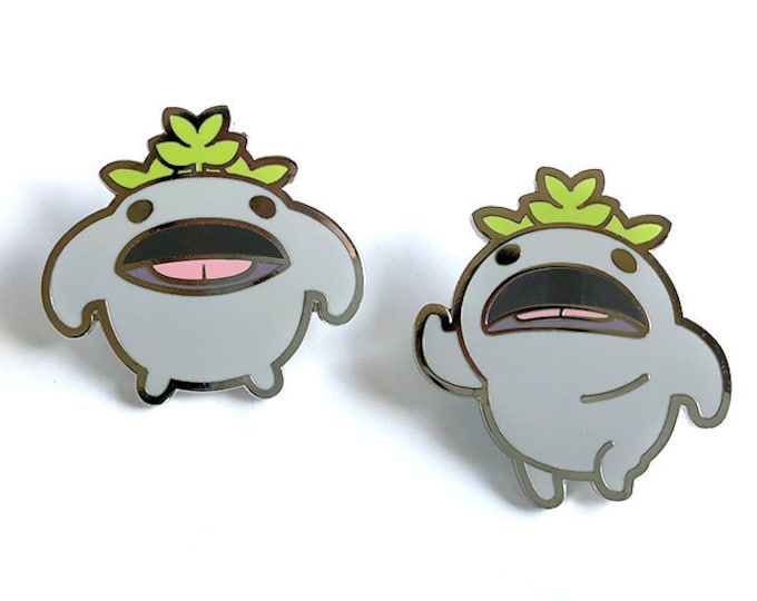 Goobbue Enamel Pin - Goobbue Sproutling Minion - FFXIV Final Fantasy ...