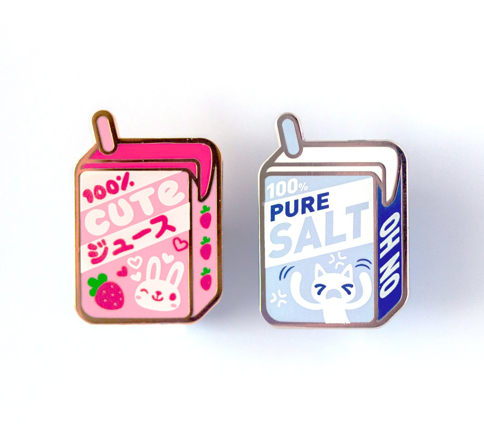 100% Cute Juice Box Pin Pure Salt Pin Salty Juice Box Pin - Etsy