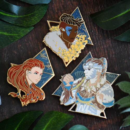 Horizon Forbidden West Zero Dawn Pins Aloy Varl Kotallo - Etsy