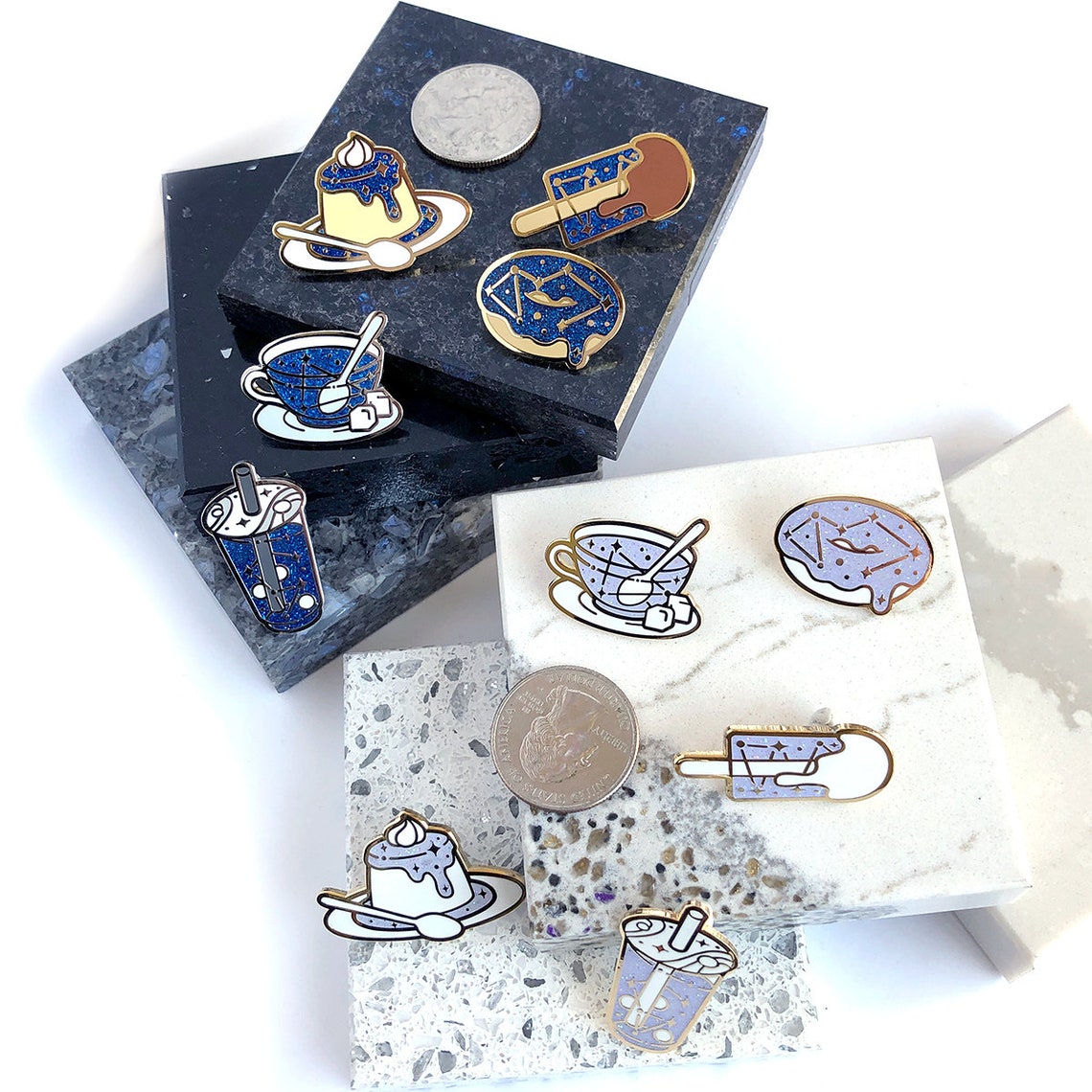 Galaxy Sweets Enamel Pins | Etsy