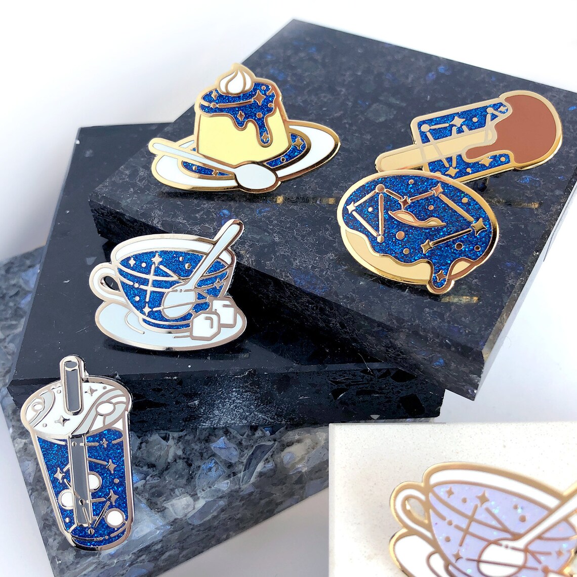 Galaxy Sweets Enamel Pins | Etsy