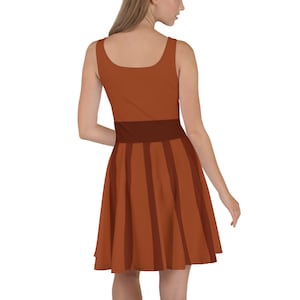 Hercules Disneybound Skater Dress - Etsy