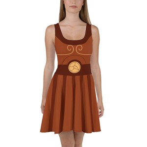 Hercules Disneybound Skater Dress - Etsy