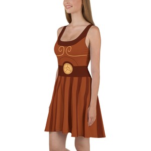 Hercules Disneybound Skater Dress - Etsy