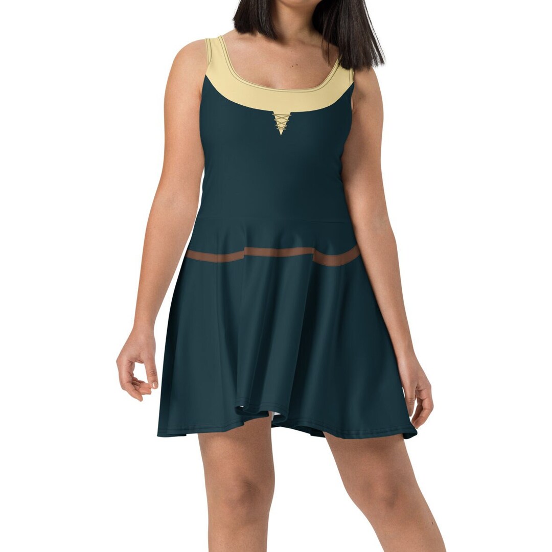 Merida Disneybound Skater Dress - Etsy