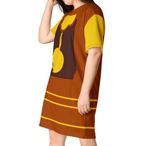Cogsworth Costume Oversized T-shirt Dress - Made to Order - Etsy