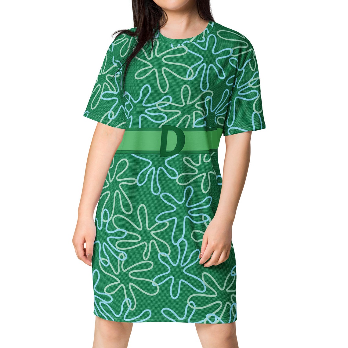 Disgust Costume Oversized T-shirt Dress - Made to Order - Etsy