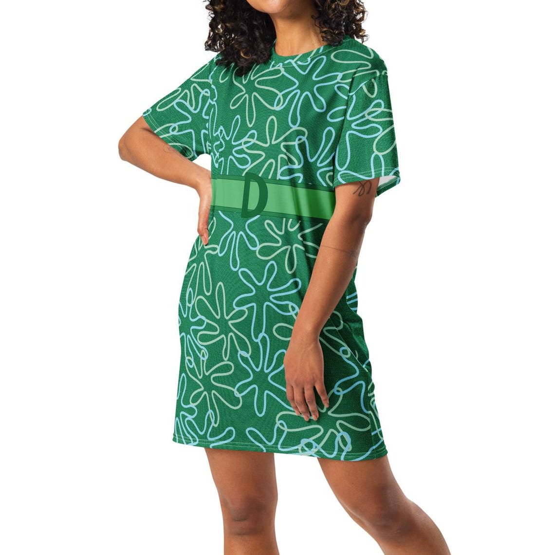 Disgust Costume Oversized T-shirt Dress - Made to Order - Etsy