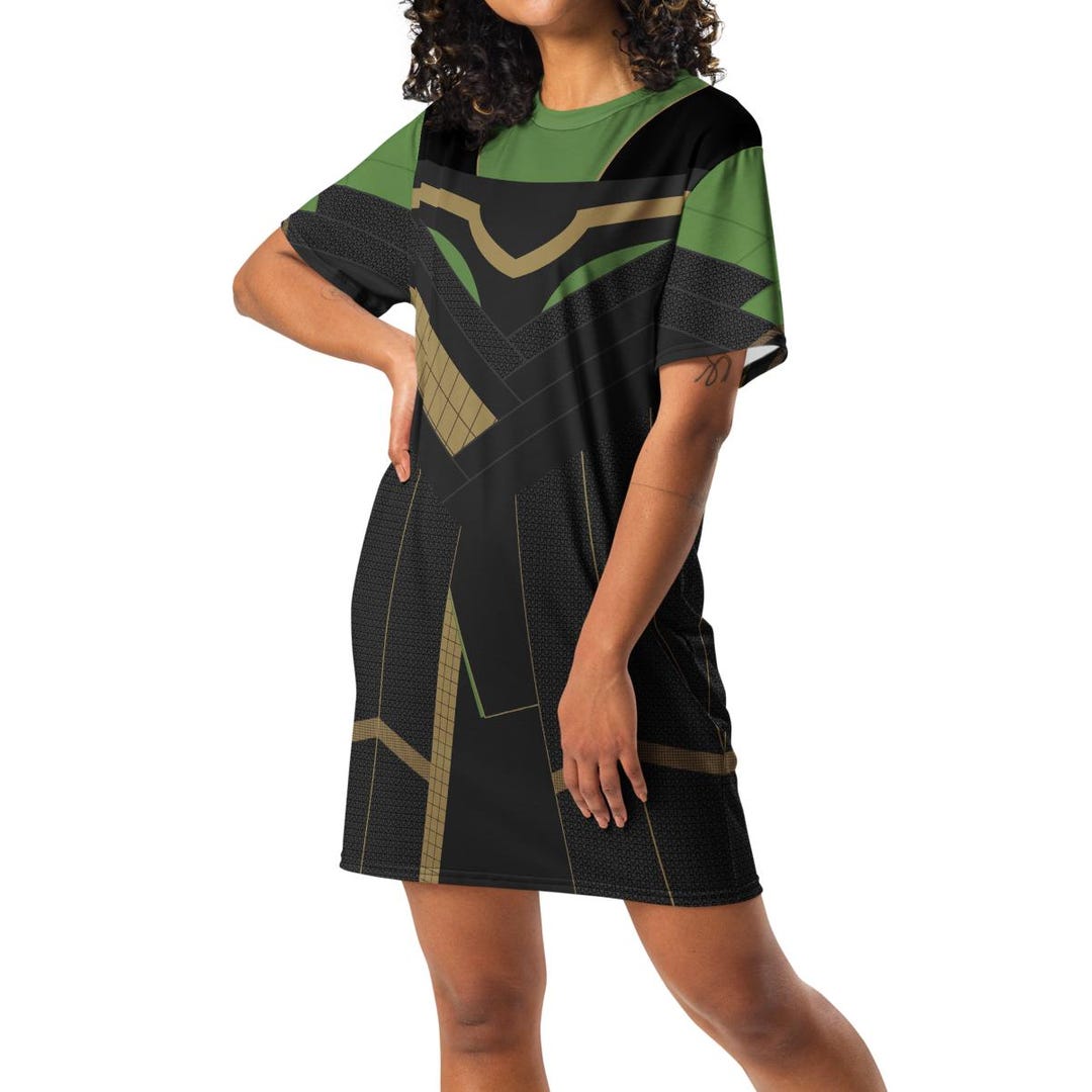 Loki Disneybound Oversized T-shirt Dress - Etsy