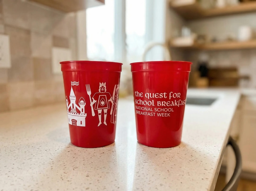 Breakfast Quest Stadium Cup - Etsy