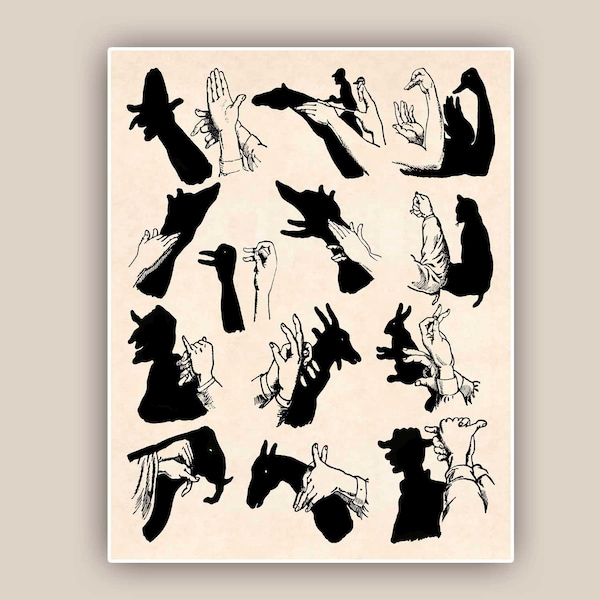 Shadow Puppet - Etsy