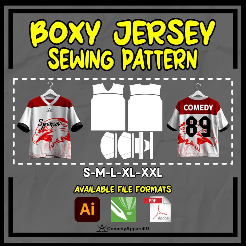 Oversized Boxy Jersey - Etsy