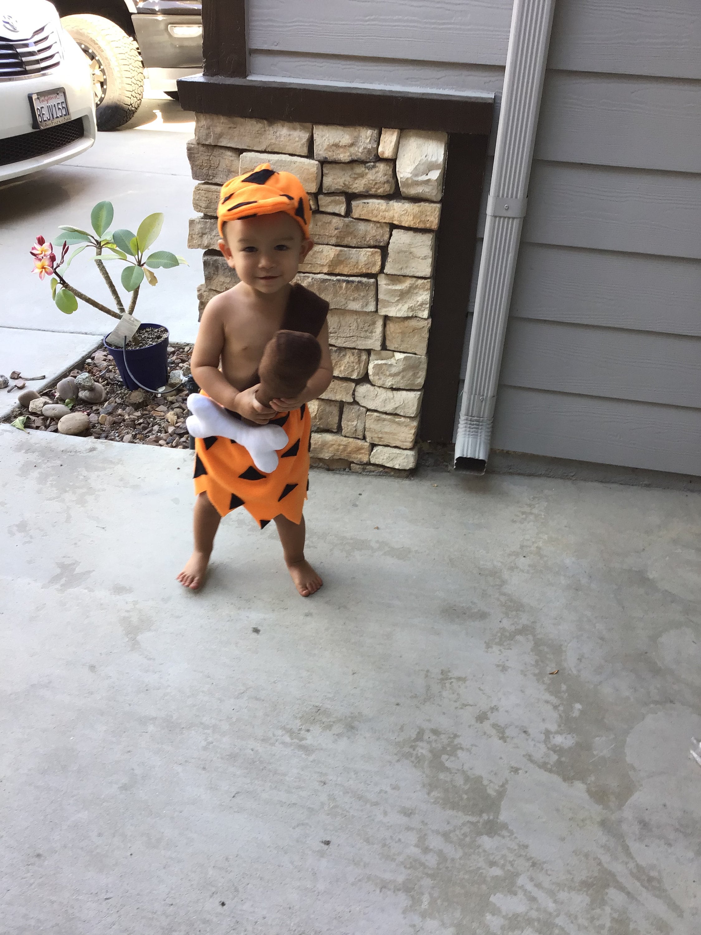 Kids' Costumes Bam bam hat club and costume Toys etna.com.pe