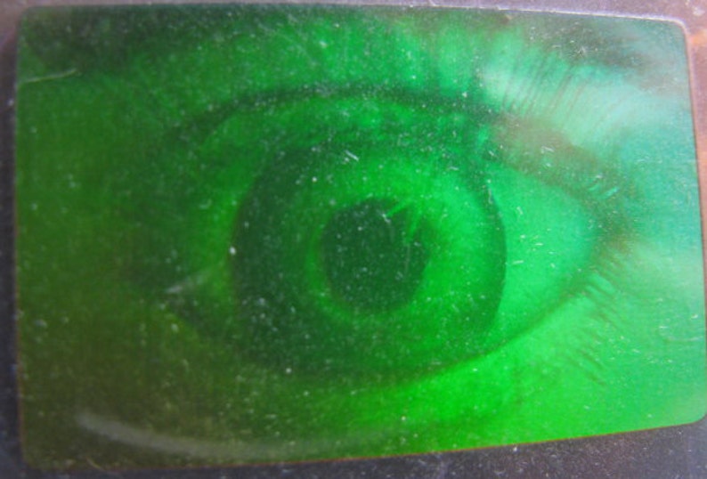 Hologram Eye Rare Vintage 80's Sticker Polaroid Mirage - Etsy