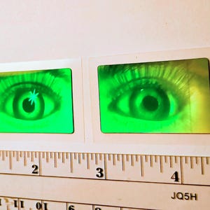 Hologram Eye Rare Vintage 80's STICKER - Mirage 3-D Holographic Future ...