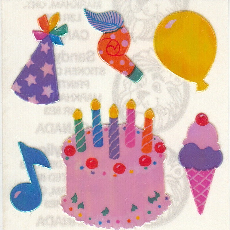 Sandylion Cake Stickers - Etsy