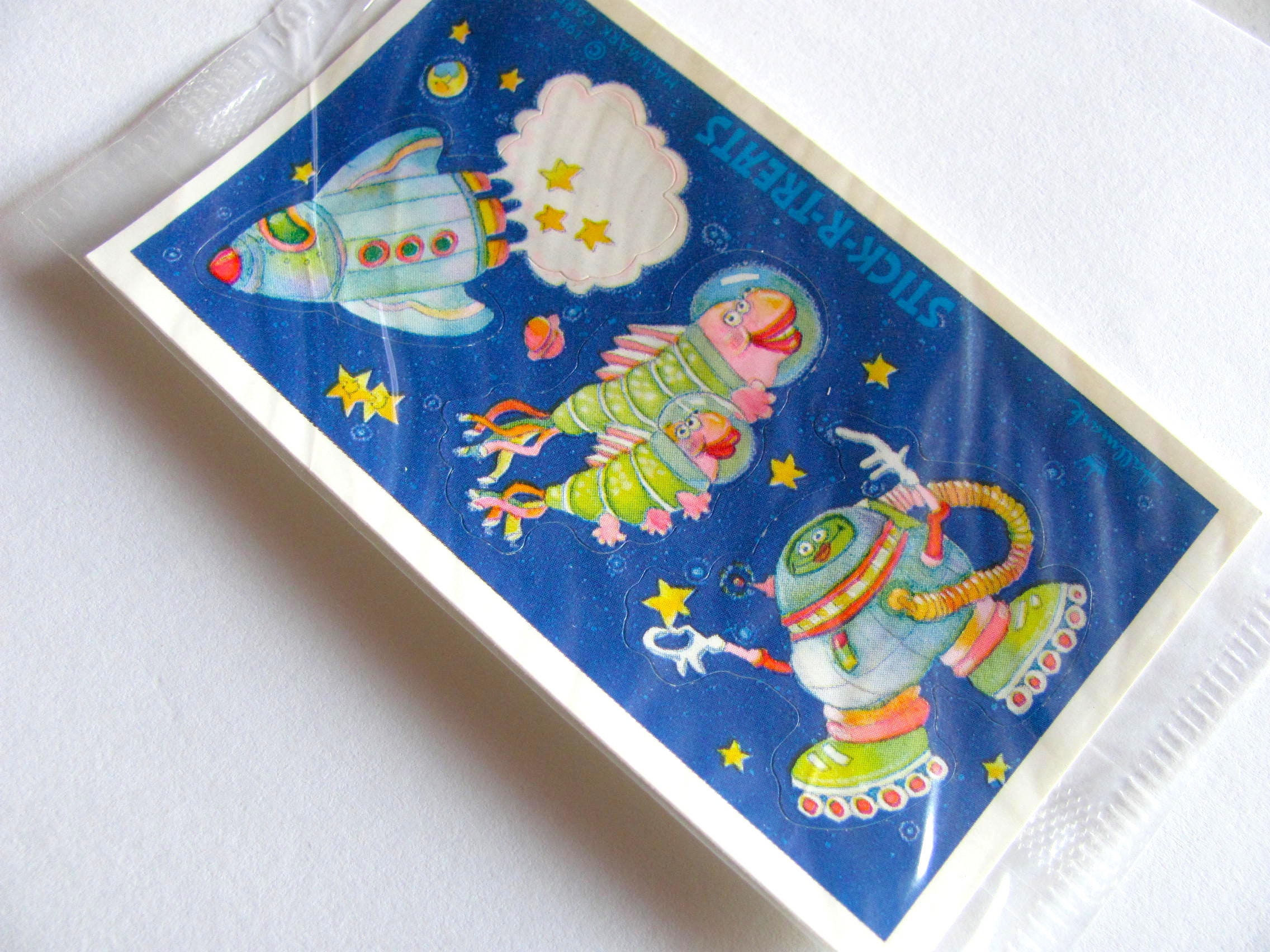 Shine On! Outer Space Hallmark Reward Sheet Aliens 1980s Vintage ...