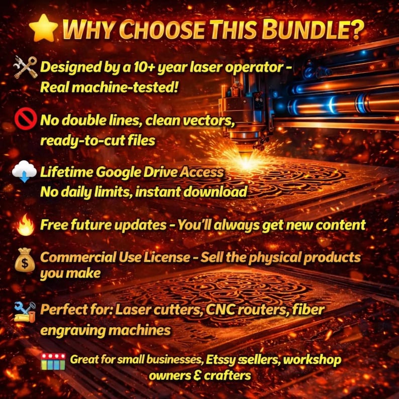 1,500,000+ Laser Cut Designs Bundle (svg, Dxf, Ai, Pdf Files - Digital ...