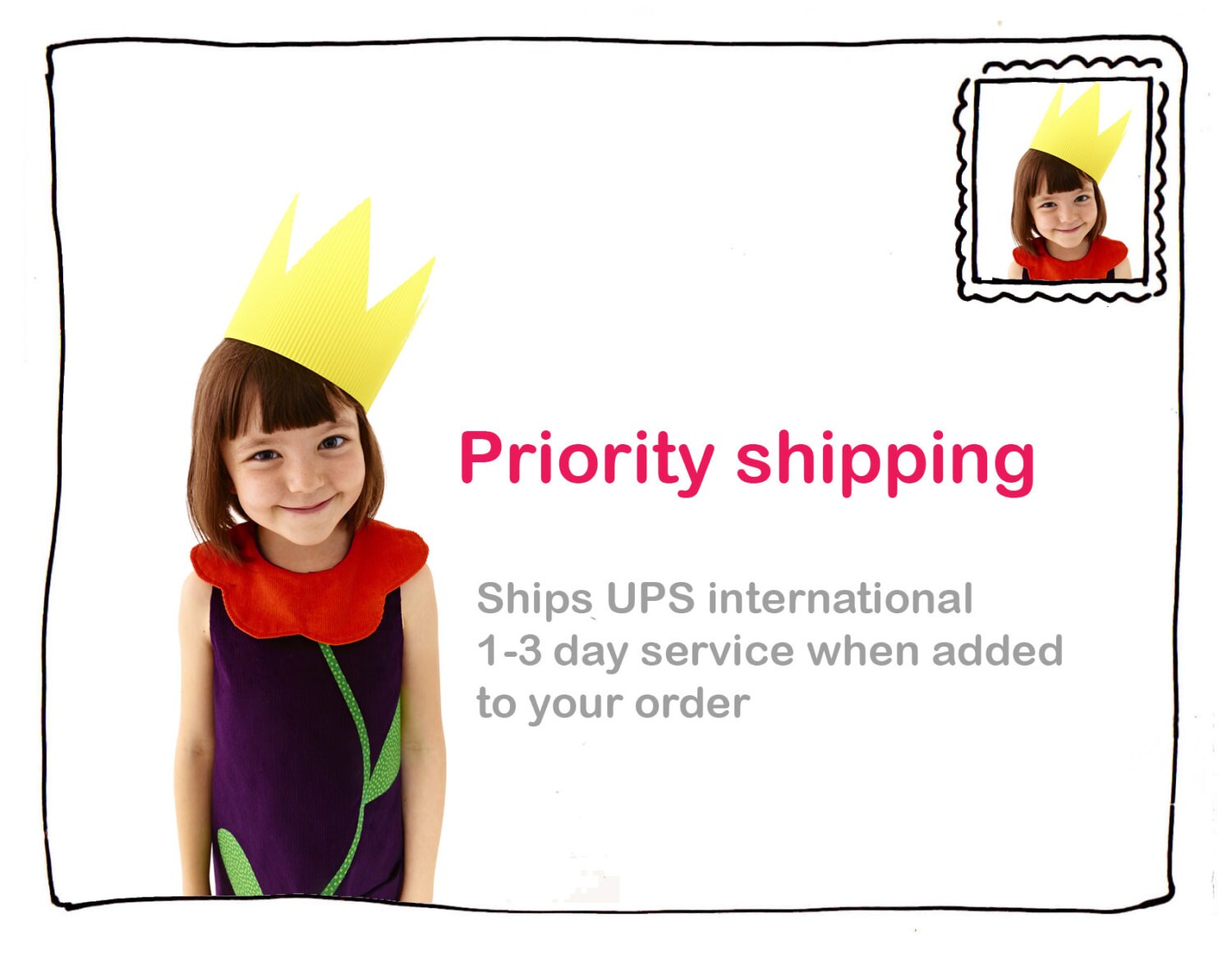 Express Priority Shipping Note-worldwide - Etsy
