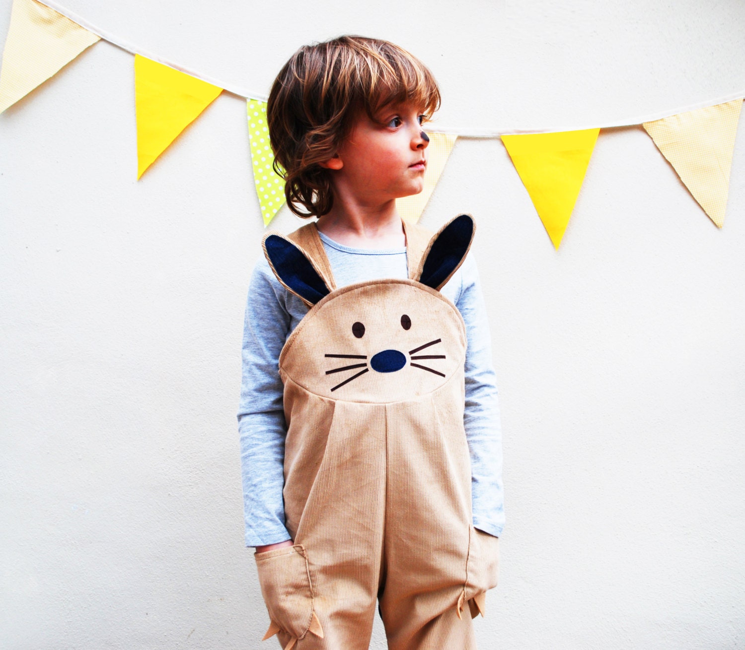 Easter Bunny Rabbit Dungaree Overalls for Children. - Etsy