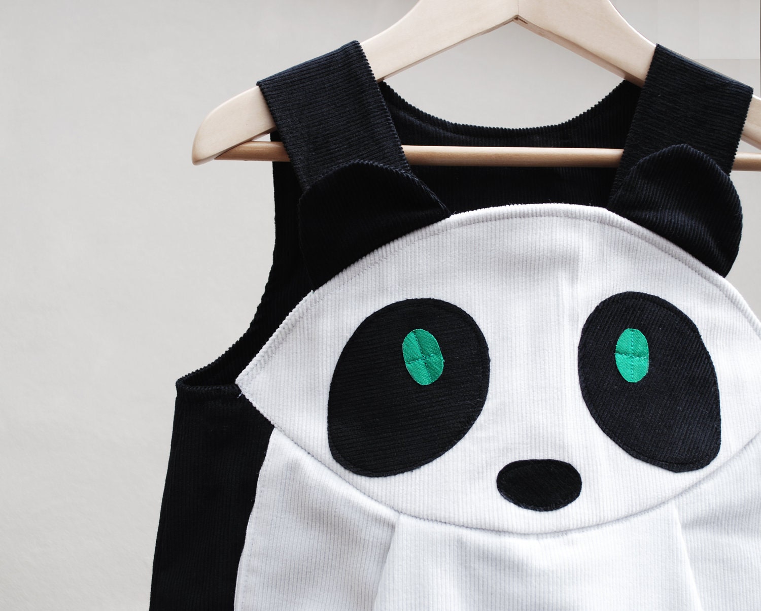 Panda Girls Character Pinafore Dress - Etsy