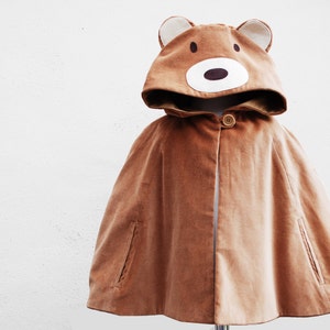 Teddy Bear Cape Jacket - Etsy