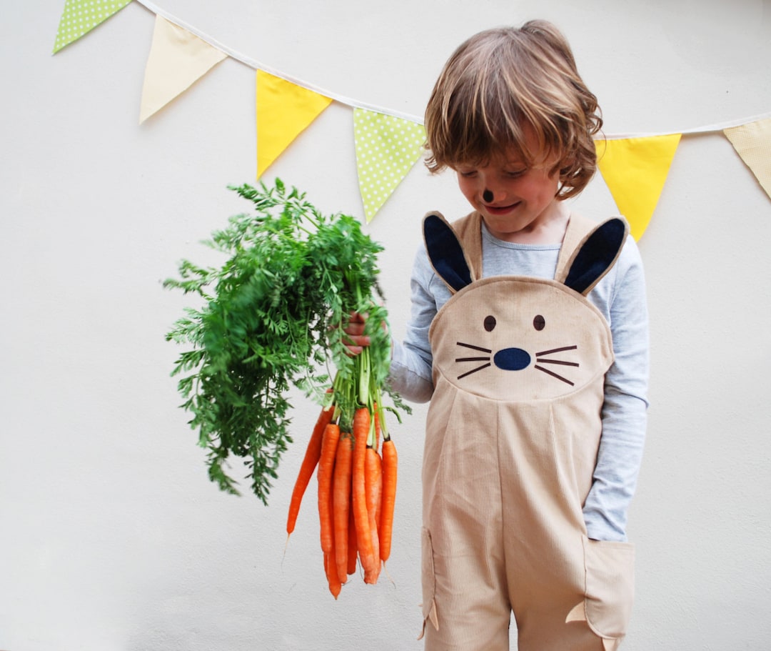 Easter Bunny Rabbit Dungaree Overalls for Children. - Etsy