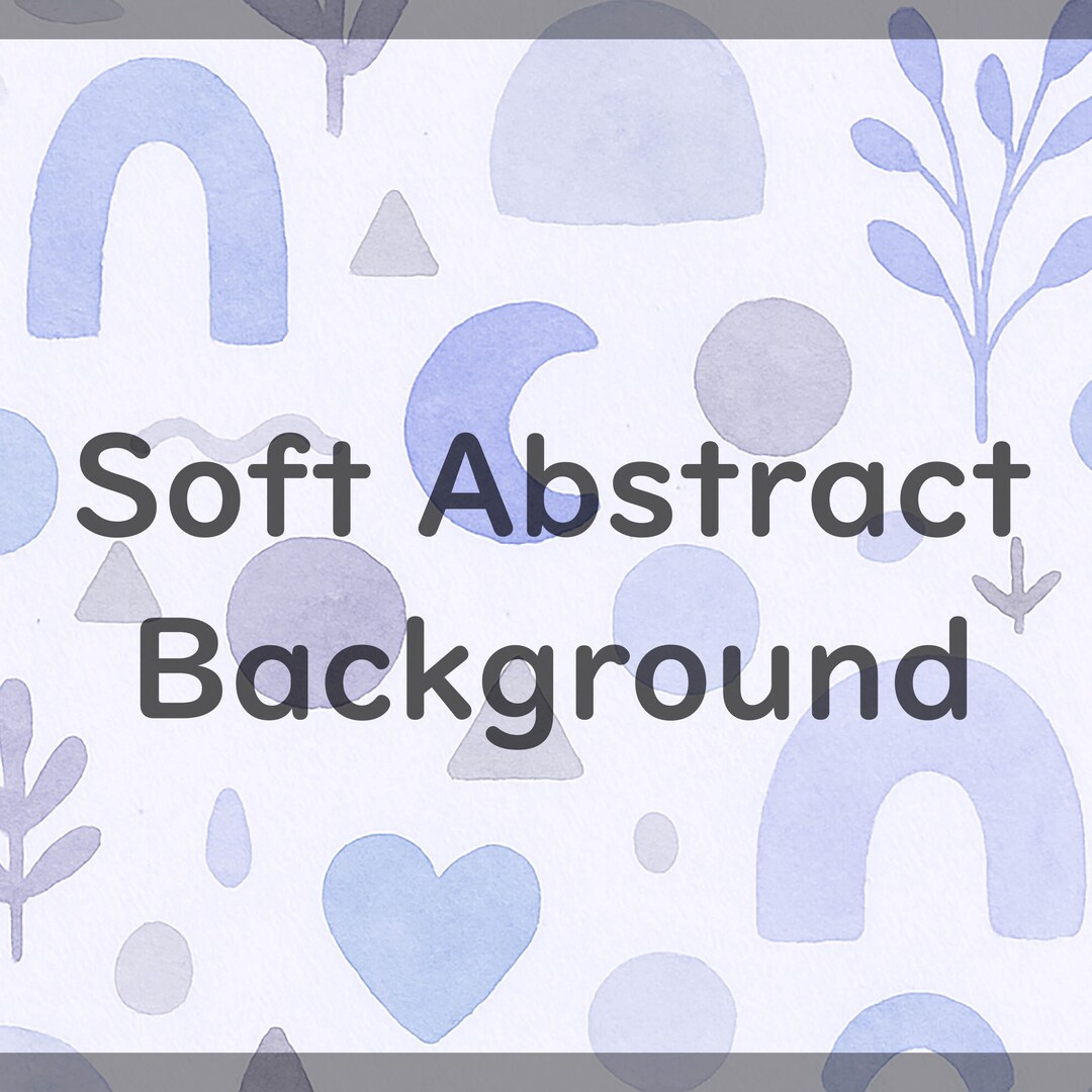 07_gentle Meadow Shape Pattern Background for Digital Design - Etsy
